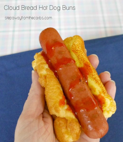 Cloud Bread Hot Dog Buns - Step Away From The Carbs