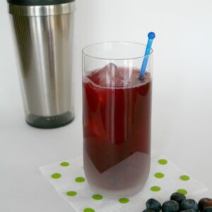 Low Carb Blueberry Cooler - Step Away From The Carbs