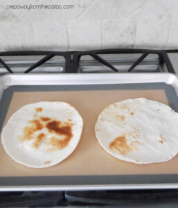 Low Carb Chicken Tostadas - Step Away From The Carbs