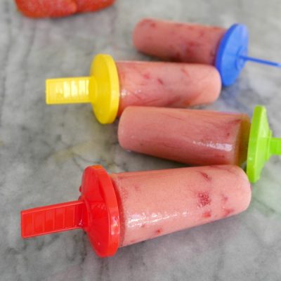Low Carb Strawberry Pops - Step Away From The Carbs