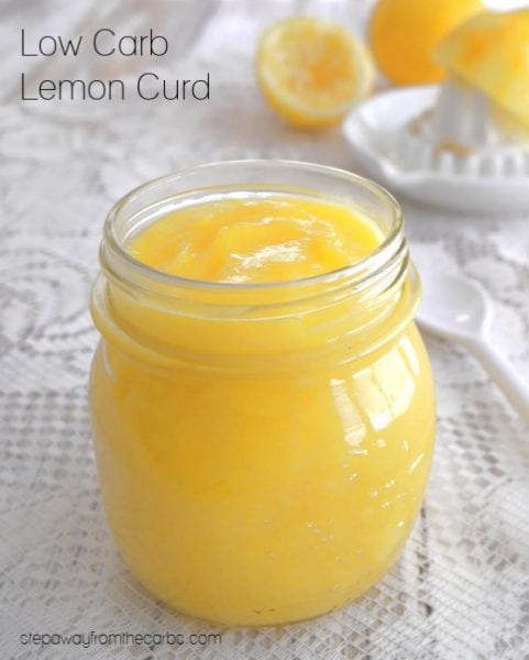 Low Carb Lemon Curd - Step Away From The Carbs