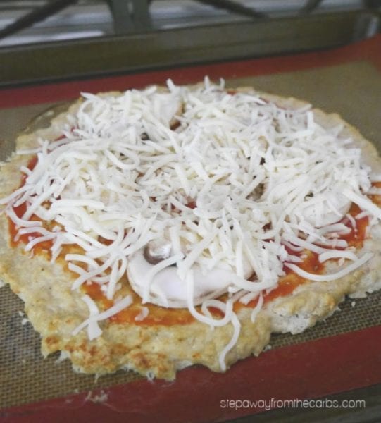 Low Carb Chicken Meatza Pizza - Step Away From The Carbs