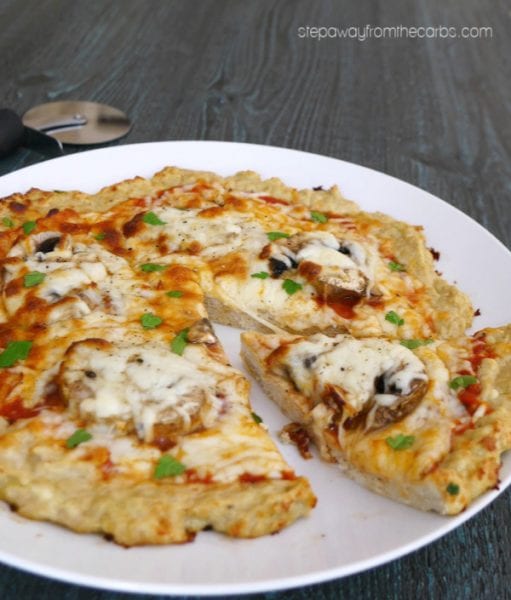 Low Carb Chicken Meatza Pizza - Step Away From The Carbs