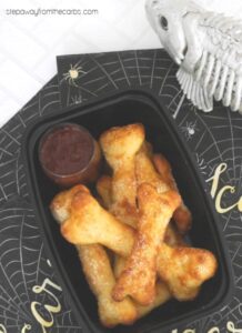 Halloween Breadstick Bones (Low Carb) - Step Away From The Carbs
