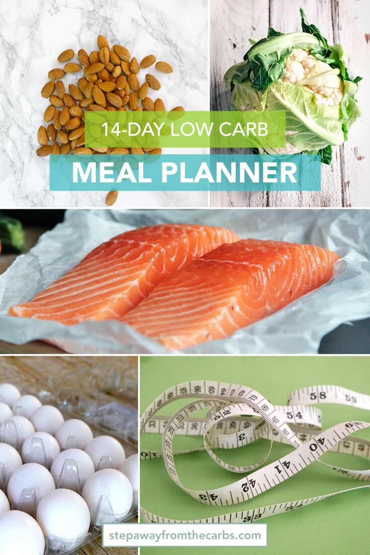 14 Day Low Carb Meal Planner - Step Away From The Carbs