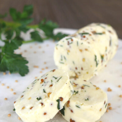 Wholegrain Mustard Butter - Step Away From The Carbs