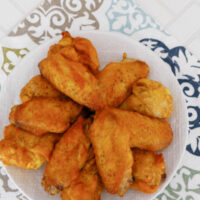 Roasted Turmeric Chicken Wings - Step Away From The Carbs
