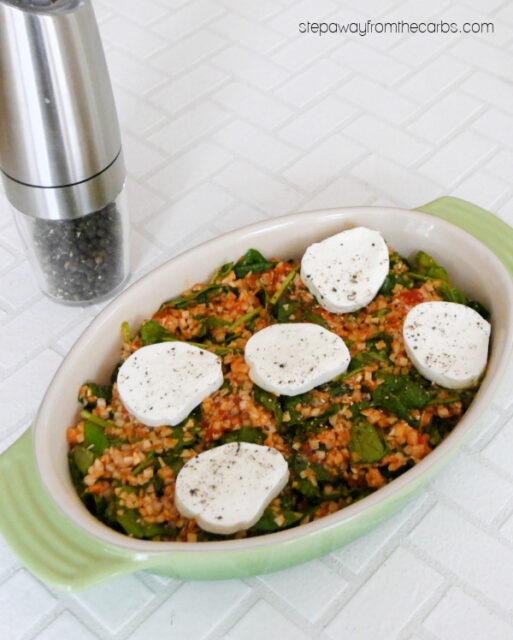 Italian Palmini Rice Bake - Step Away From The Carbs