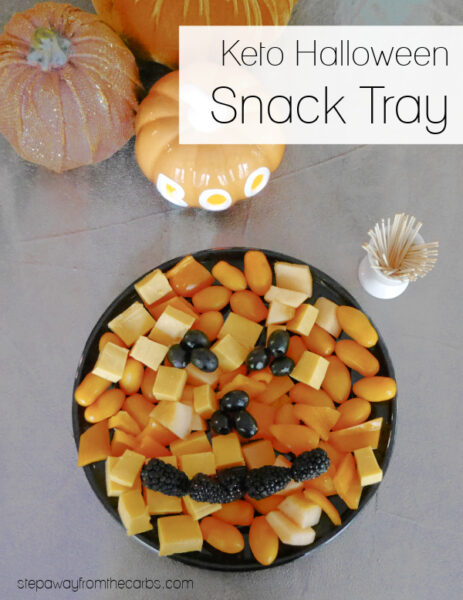 Keto Halloween Snack Tray - Step Away From The Carbs